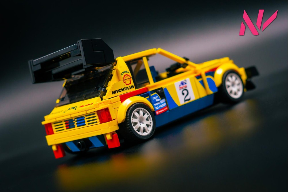 LEGO MOC Peugeot 205 T16 Pikes Peak by NV Carmocs | Rebrickable - Build ...