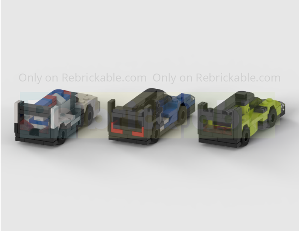 LEGO MOC BMW, Acura & Lamborghini LMDh Hypercar Racing Cars - Half ...