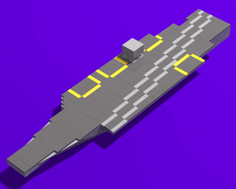 LEGO MOC 1:560 scale USS Enterprise CVN-65 by yamato534 | Rebrickable ...