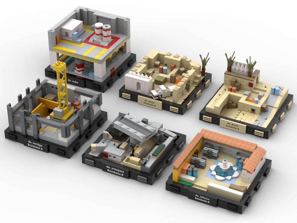 LEGO MOC Overpass - Bombsite B - Counter Strike by polygoni ...