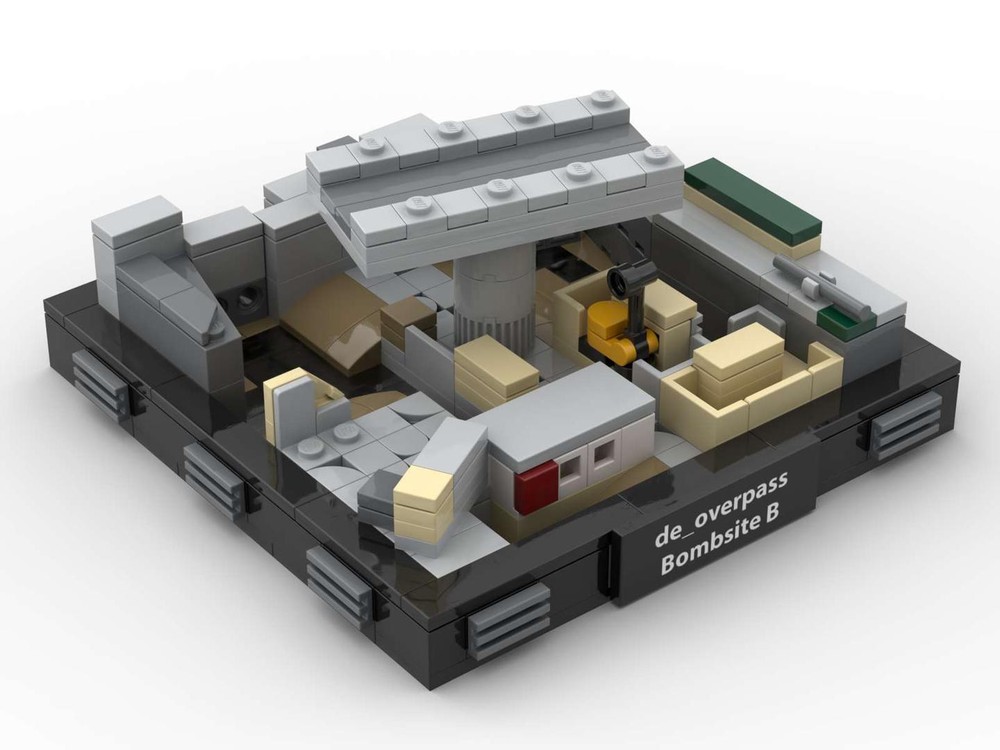 LEGO MOC Overpass - Bombsite B - Counter Strike by polygoni ...