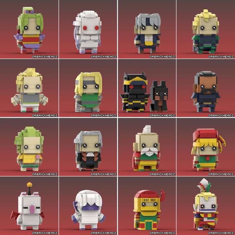 LEGO MOC Final Fantasy VI Brickheadz Bundle by DrBrickheadz ...
