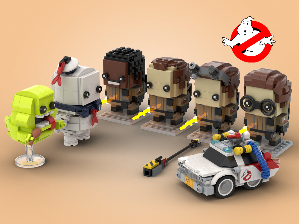 LEGO MOC Ghost hunters + Cadillac + ghosts (bundle) by abracada_brick ...