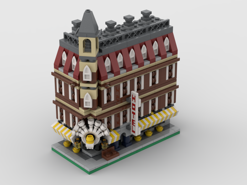 LEGO MOC Mini Modulars - Cafe Corner Extension by Deadlywere ...