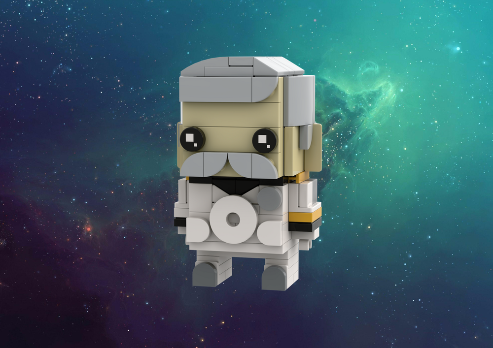 LEGO MOC Radiation Suit Scotty by RetroBrix | Rebrickable - Build with LEGO