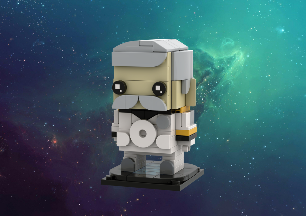 LEGO MOC Radiation Suit Scotty by RetroBrix | Rebrickable - Build with LEGO
