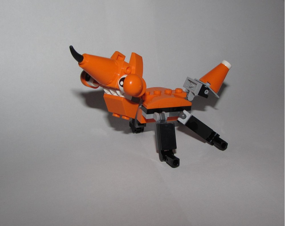 LEGO MOC 41517 - Fox by BriXperiMent | Rebrickable - Build with LEGO