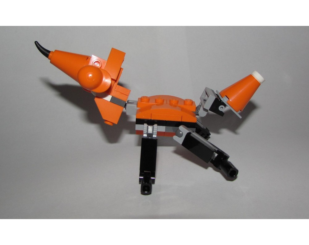 LEGO MOC 41517 - Fox by BriXperiMent | Rebrickable - Build with LEGO