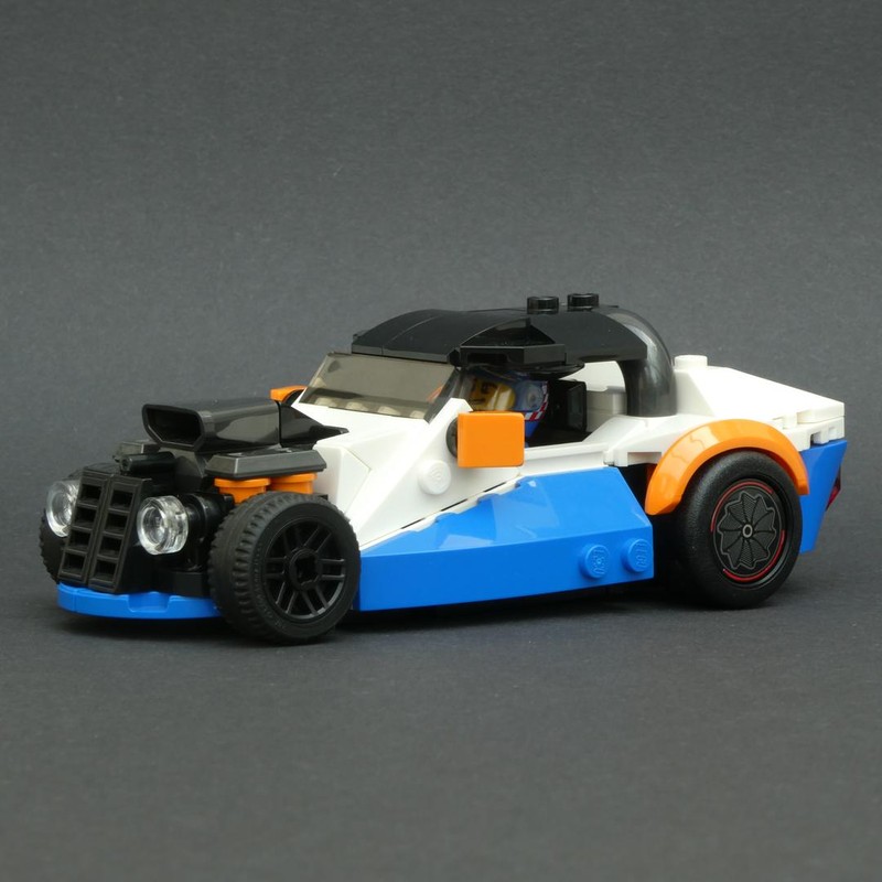 LEGO MOC Futuristic Hot Rod by Leo1 | Rebrickable - Build with LEGO