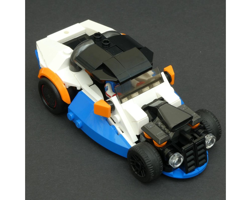 LEGO MOC Futuristic Hot Rod by Leo1 | Rebrickable - Build with LEGO