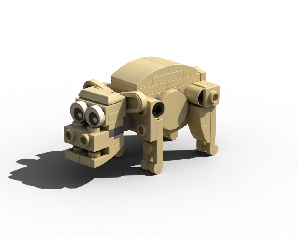 LEGO MOC 30666 - hippopotamus by Beregorn | Rebrickable - Build with LEGO