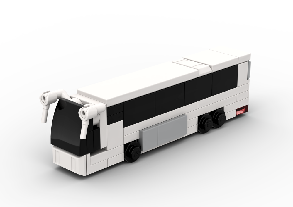 LEGO MOC Micro Charter Bus by The Bobby Brix Channel | Rebrickable ...