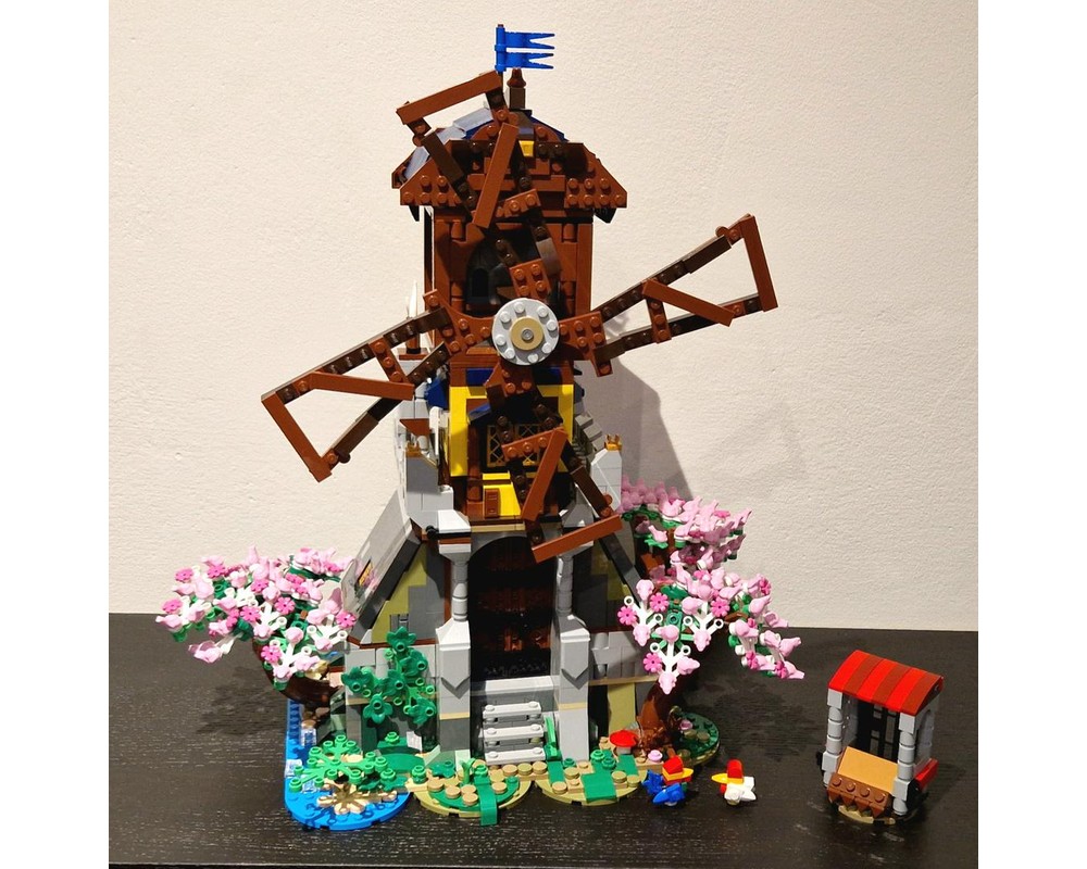 LEGO MOC Forest Windmill by Gr33tje13 | Rebrickable - Build with LEGO