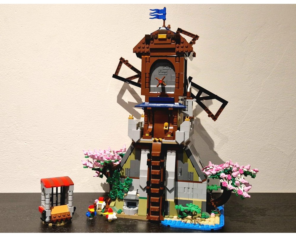 LEGO MOC Forest Windmill by Gr33tje13 | Rebrickable - Build with LEGO