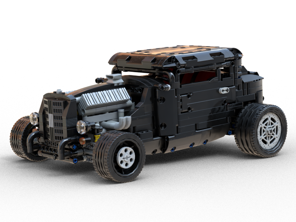 LEGO MOC HotRod by zed313 | Rebrickable - Build with LEGO