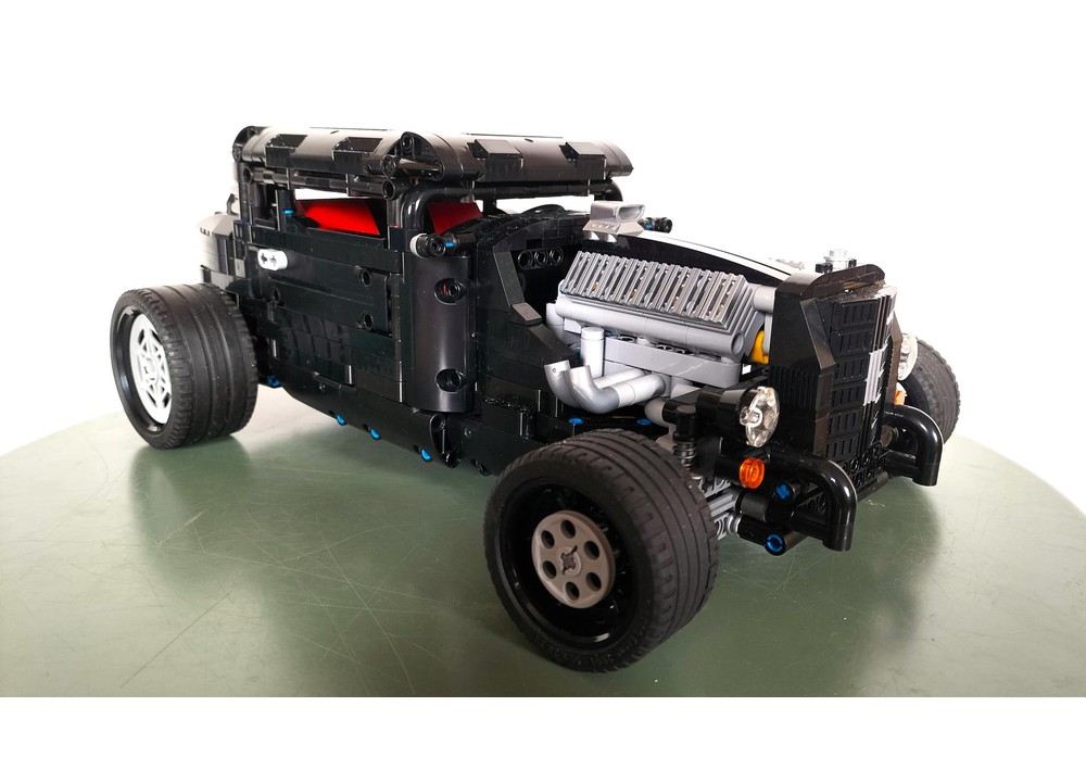 LEGO MOC HotRod by zed313 | Rebrickable - Build with LEGO