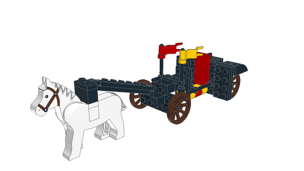 LEGO MOC 6039 Carriage by julien1001 | Rebrickable - Build with LEGO