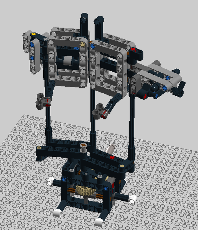 LEGO MOC Forma Automaton Skeleton by Pondering Peregrine | Rebrickable ...