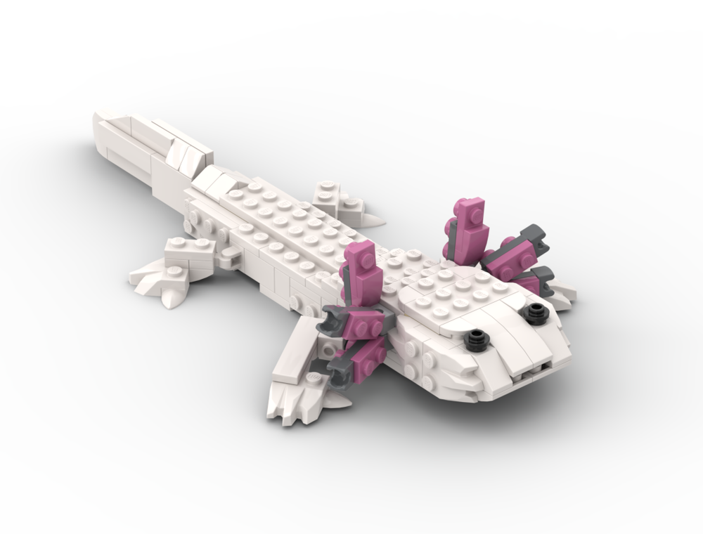 LEGO MOC 31129 axolotl by maratus | Rebrickable - Build with LEGO