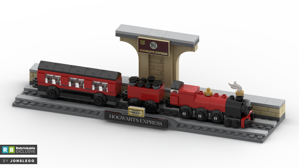 LEGO MOC Hogwarts Express - Microscale Edition by jonslego ...