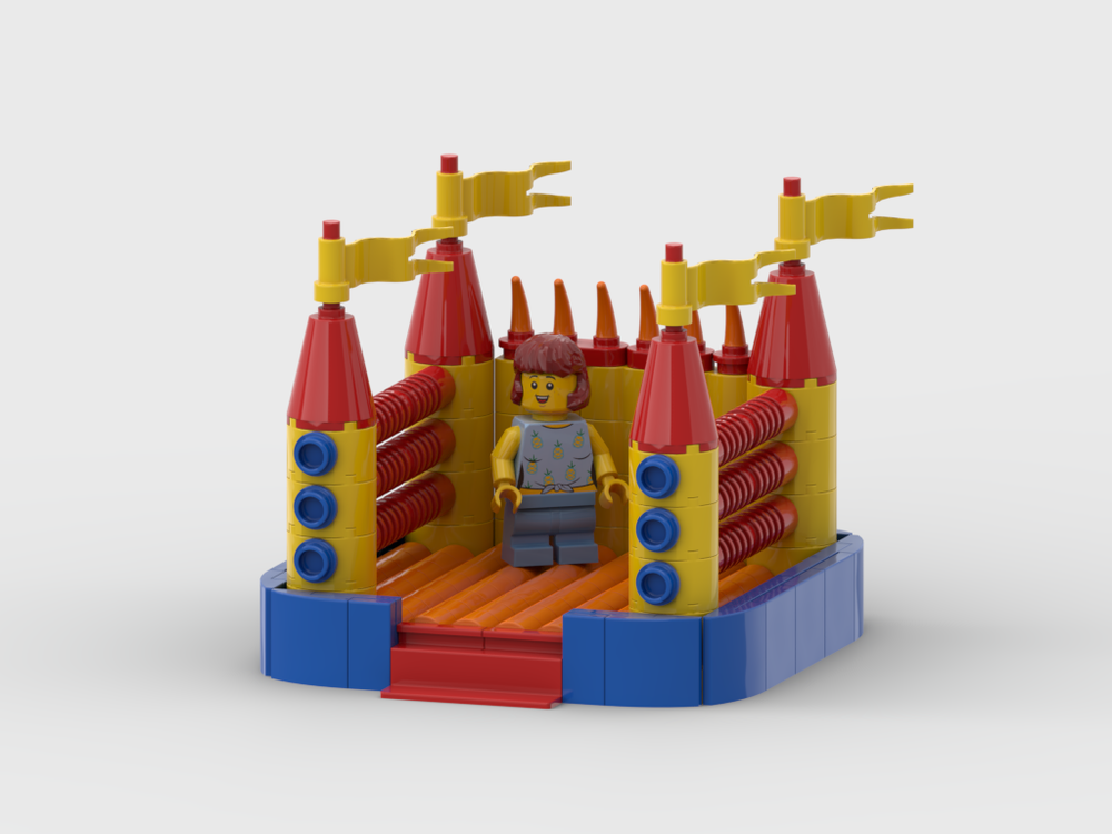 LEGO MOC Bouncy castle by BrickHappens | Rebrickable - Build with LEGO
