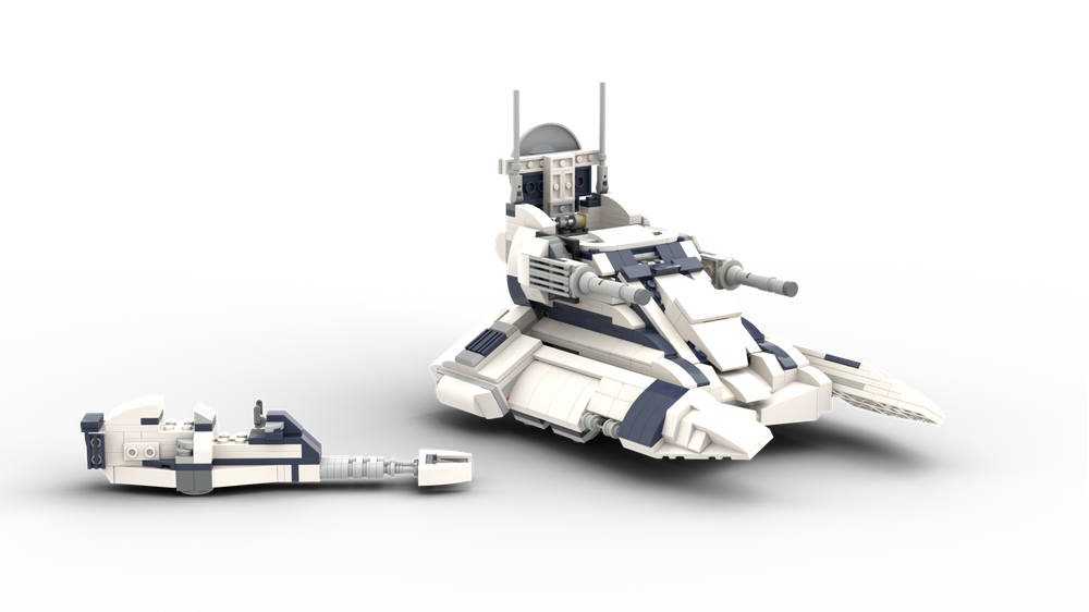 LEGO MOC 501st Legion Republic Fighter Tank (TX-130 Saber) - 75379 ...