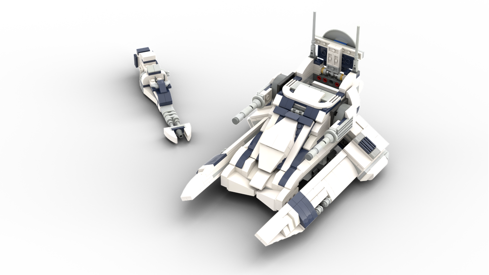LEGO MOC 501st Legion Republic Fighter Tank (TX-130 Saber) - 75379 ...