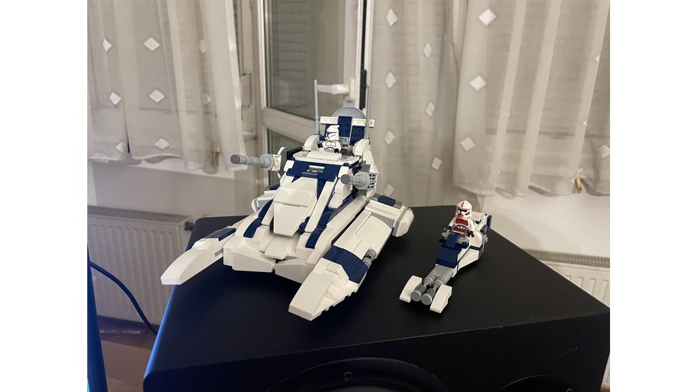 LEGO MOC 501st Legion Republic Fighter Tank (TX-130 Saber) - 75379 ...