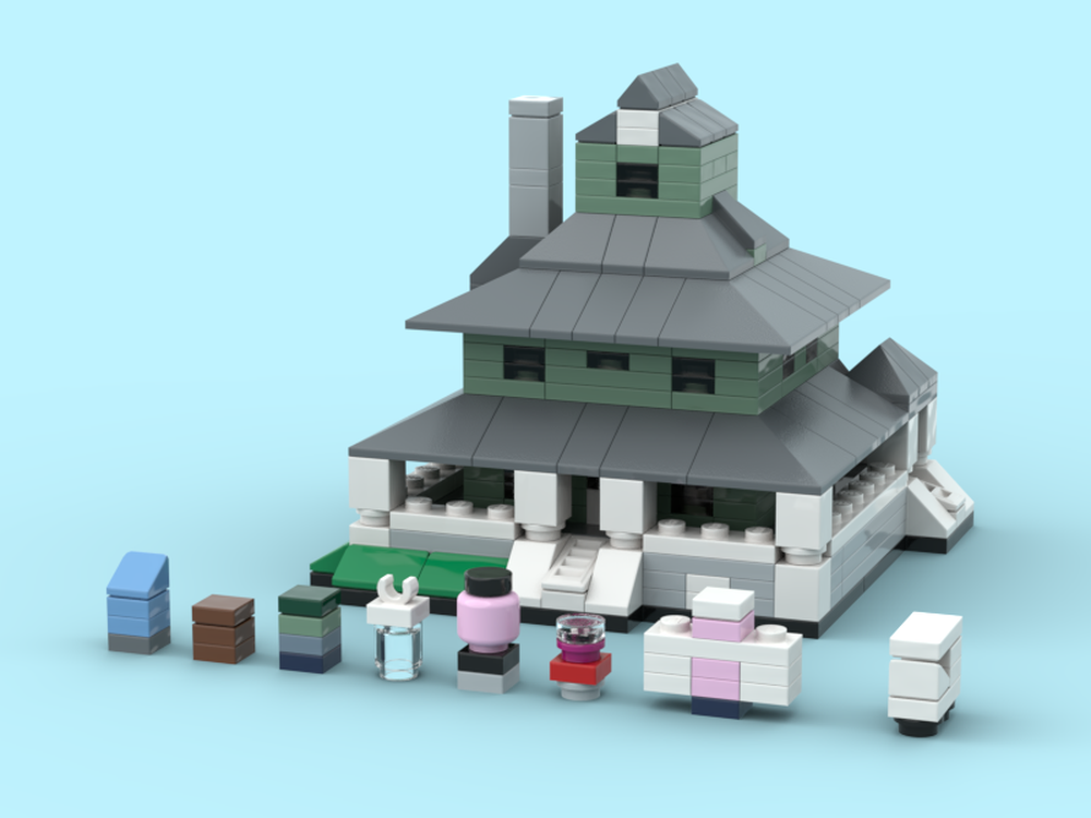 LEGO MOC-182169 Regular Show - Pop's House Microscale by flavorbricks ...