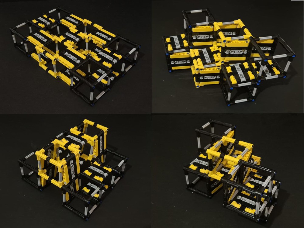 LEGO MOC Multi-shape folding up structure by jemunoz0 | Rebrickable ...