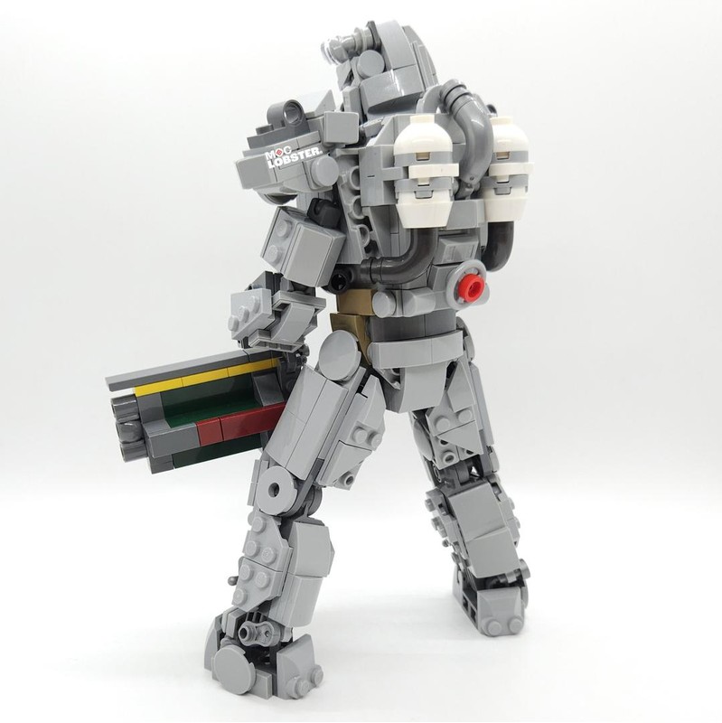 LEGO MOC Fallout: BoS T-60 Power Armor by Moc_Lobster | Rebrickable ...