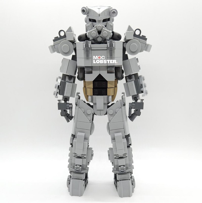LEGO MOC Fallout: BoS T-60 Power Armor by Moc_Lobster | Rebrickable ...