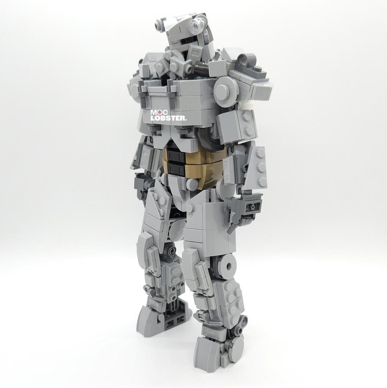 LEGO MOC Fallout: BoS T-60 Power Armor by Moc_Lobster | Rebrickable ...