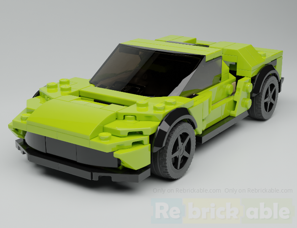 LEGO MOC Ford GT 76899 alt by ZaneWC | Rebrickable - Build with LEGO