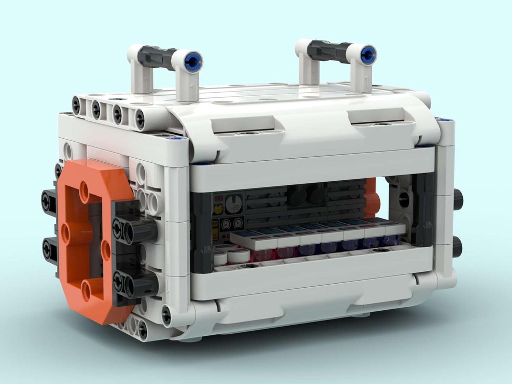 LEGO MOC Power generation module small (Technic Space and City Space ...