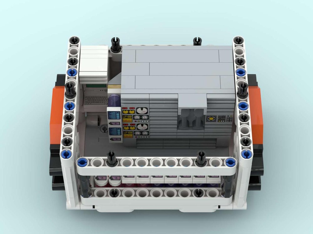 LEGO MOC Power generation module small (Technic Space and City Space ...