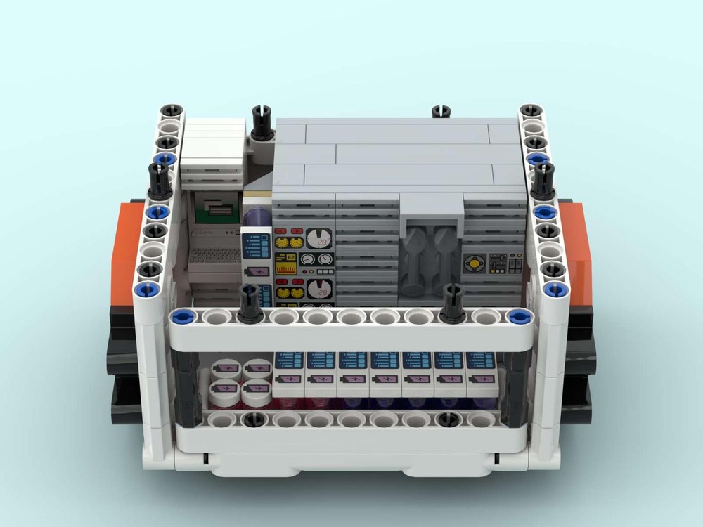 LEGO MOC Power generation module small (Technic Space and City Space ...