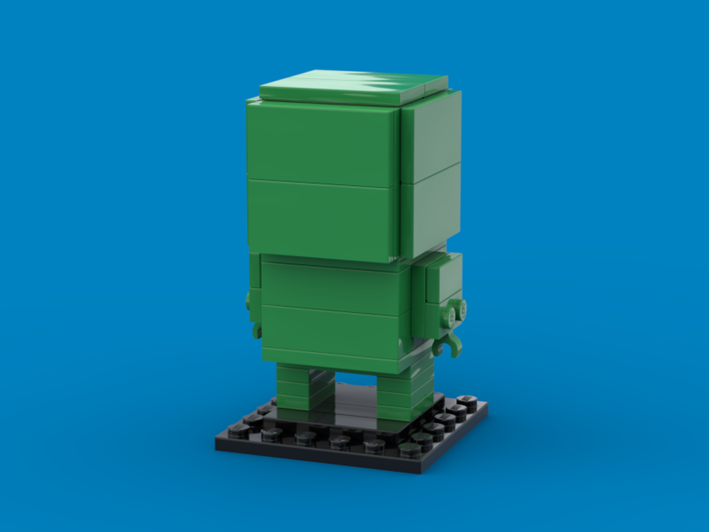 LEGO MOC-182234 Green Man Brickheadz - It's Always Sunny in ...