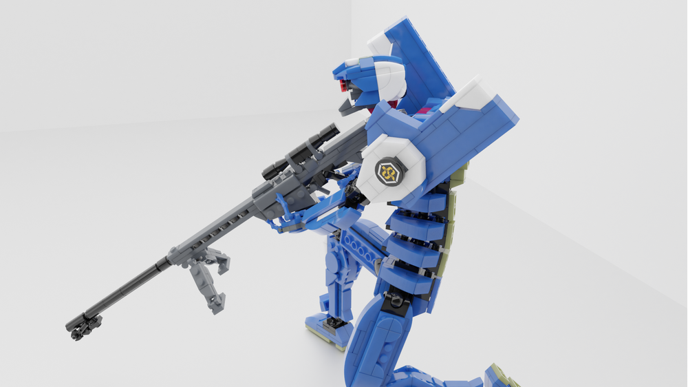 Lego Moc Neon Genesis Evangelion Eva 00 Prototype By Marco666