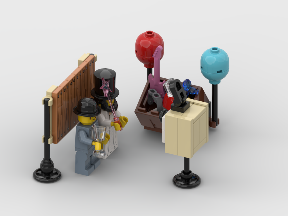 LEGO MOC Photo booth by BrickHappens | Rebrickable - Build with LEGO