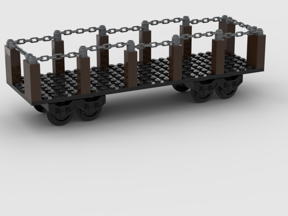 LEGO MOC log car by 75.3 | Rebrickable - Build with LEGO