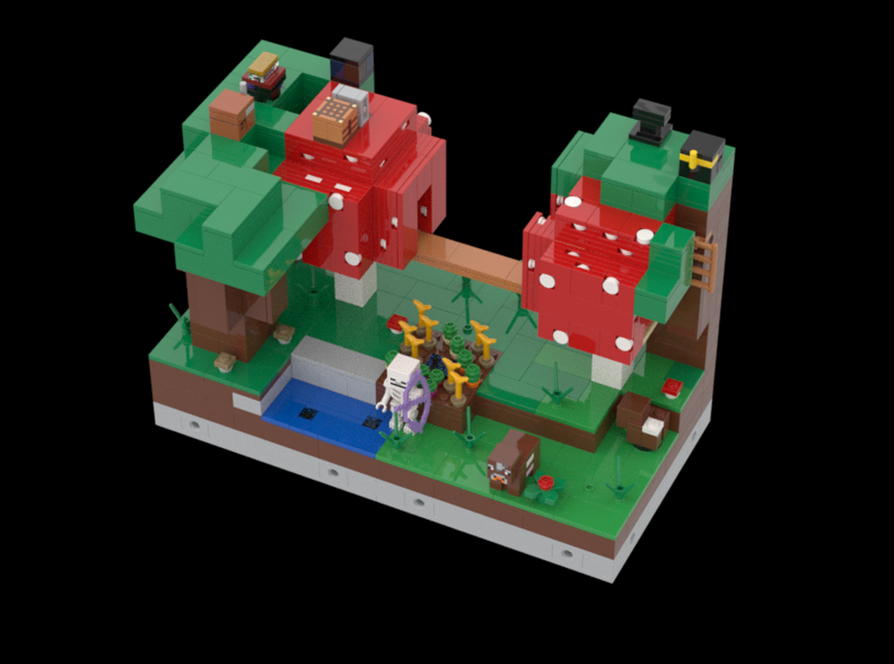 LEGO MOC The Mushroom House- Upgrade by ConsiderANapkin | Rebrickable ...
