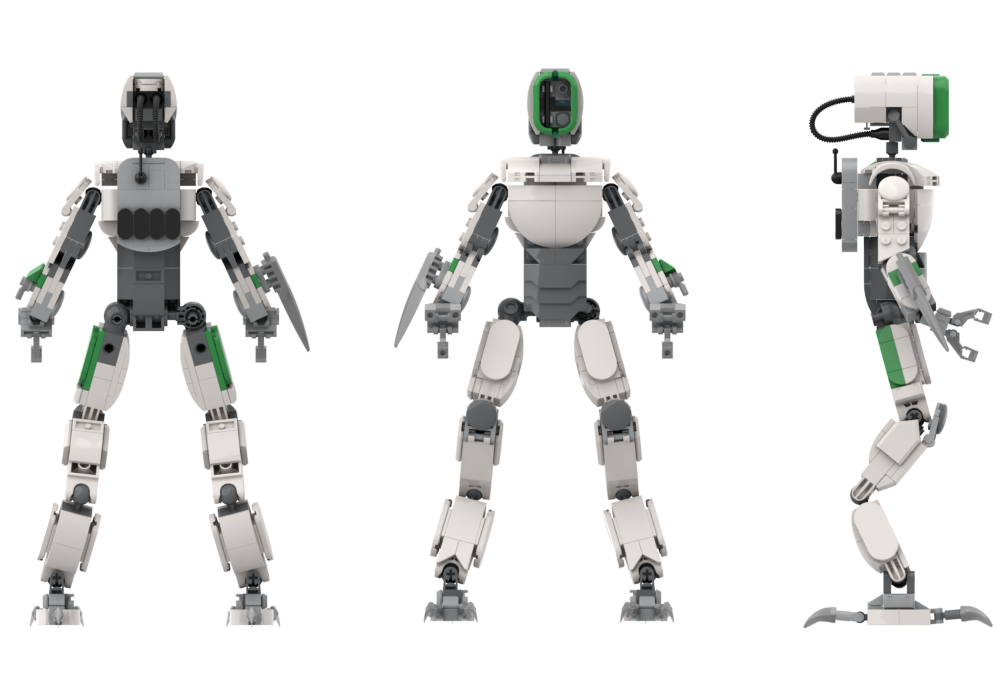 LEGO MOC G0 Series Android G0-A7 "Goat" by OrchardBuilds | Rebrickable ...