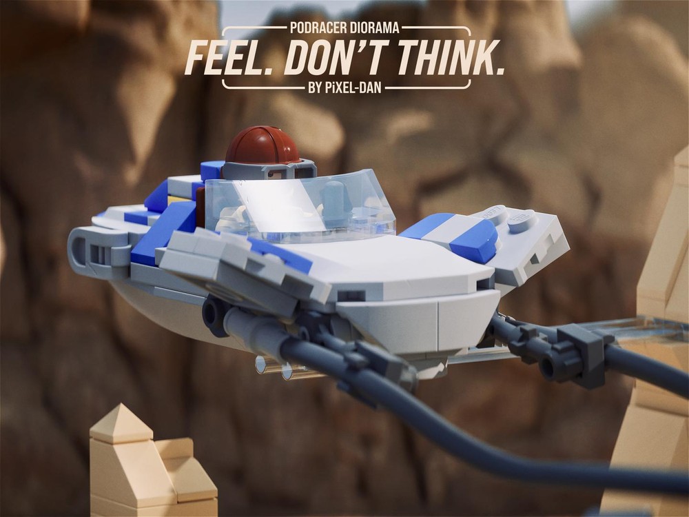 LEGO MOC PiXEL-DANs FEEL. DON'T THINK. A POD RACER DIORAMA. by PiXEL ...