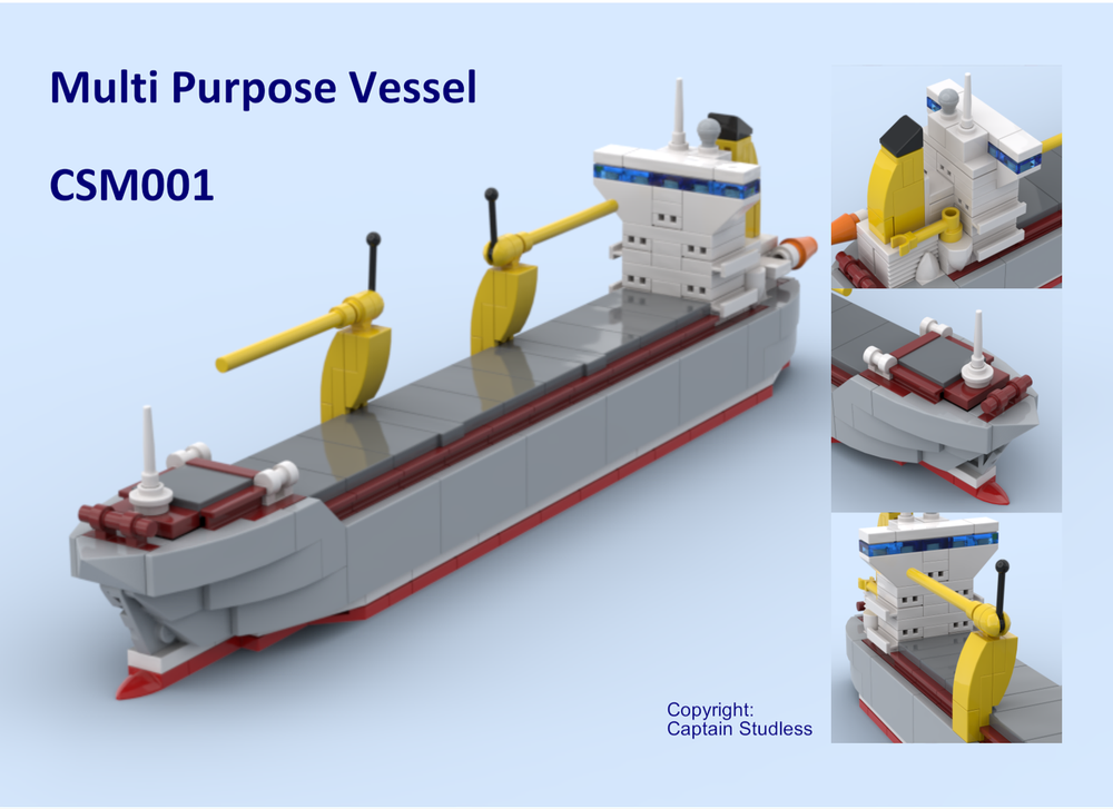 LEGO MOC Multi Purpose Vessel - CSM001 by Captain.Studless ...