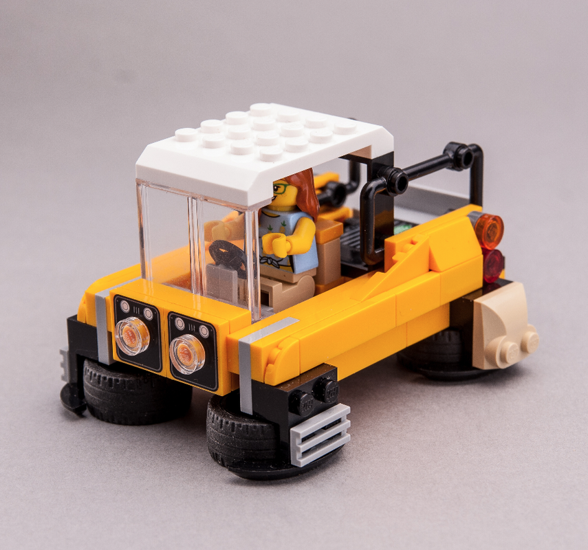LEGO MOC 40650 Hovercar by Keep On Bricking | Rebrickable - Build with LEGO