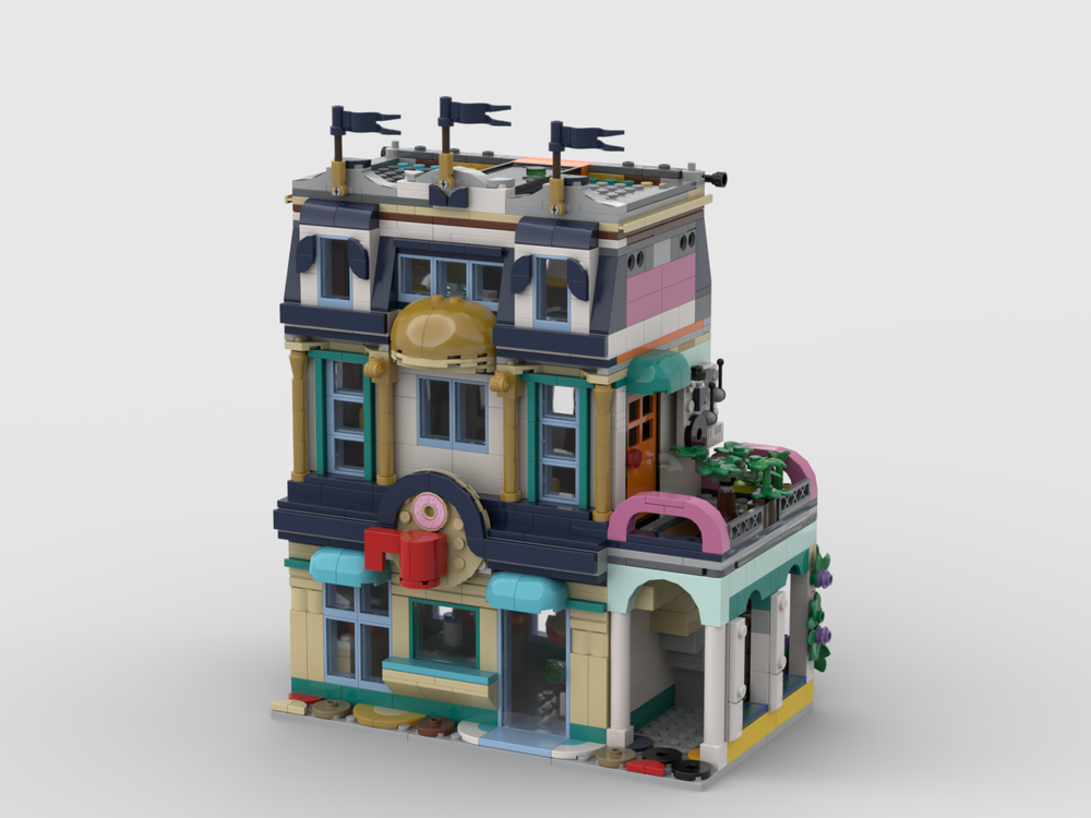 LEGO MOC Bakery Cafe and Music Academy, Lego 31141 Alternate build by Joonybrick | Rebrickable ...