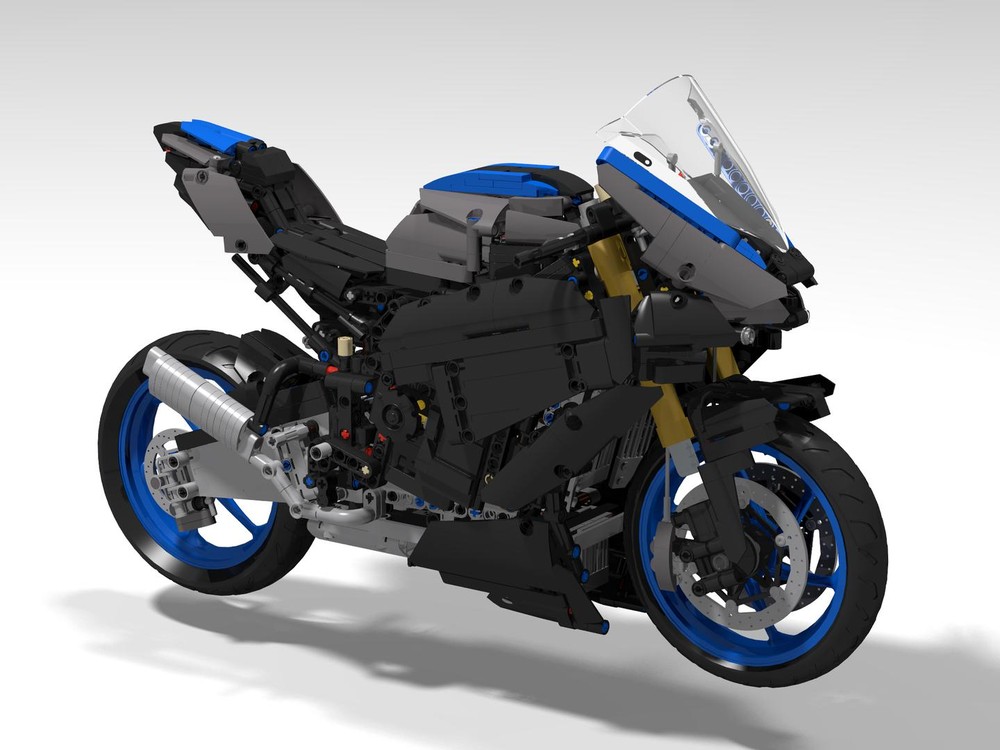 LEGO MOC YAMAHA R1 1:5 by MOC NEMOOZ | Rebrickable - Build with LEGO