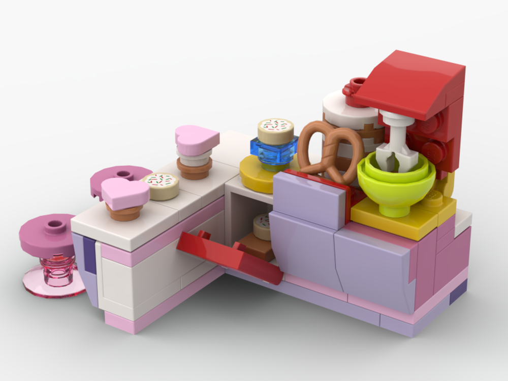 LEGO MOC Kitchen by NatsumiSato | Rebrickable - Build with LEGO