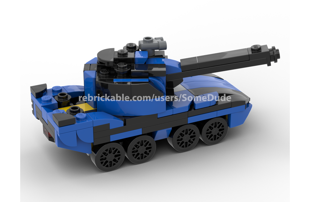 LEGO MOC 8x8 Anti-Tank wheeled armored vehicle (30343 + 30657) by ...